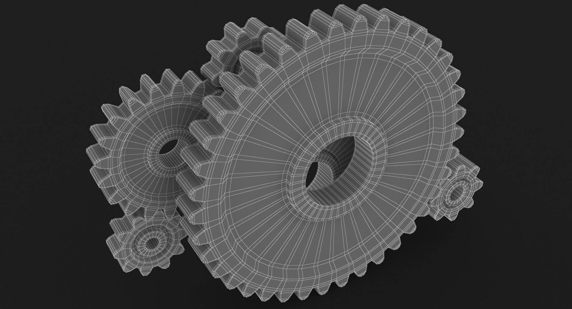3D Realistic Gear Machinery - TurboSquid 1196648