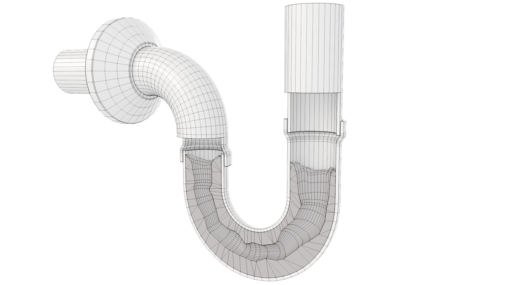 Clogged Drain Sewer Pipe 36 3D Model - TurboSquid 2096832