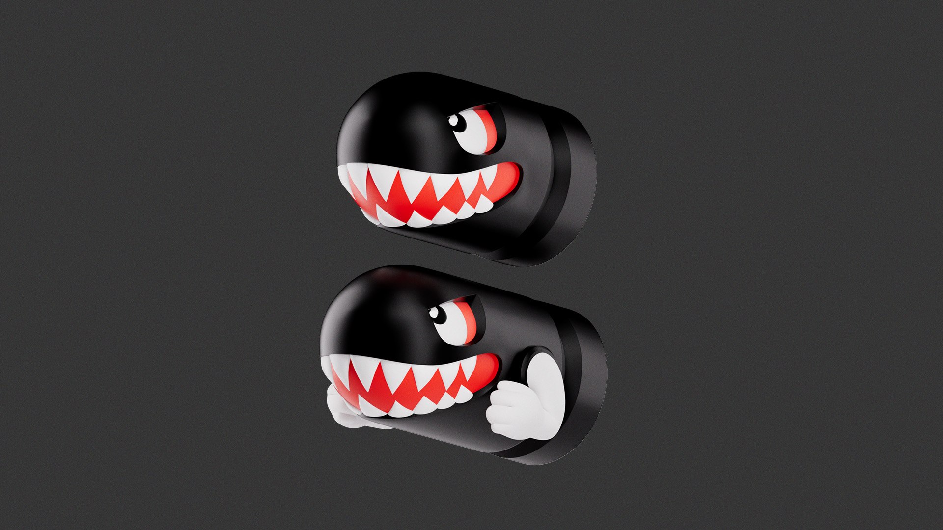 Bullet Bill 3D Model - TurboSquid 2192844