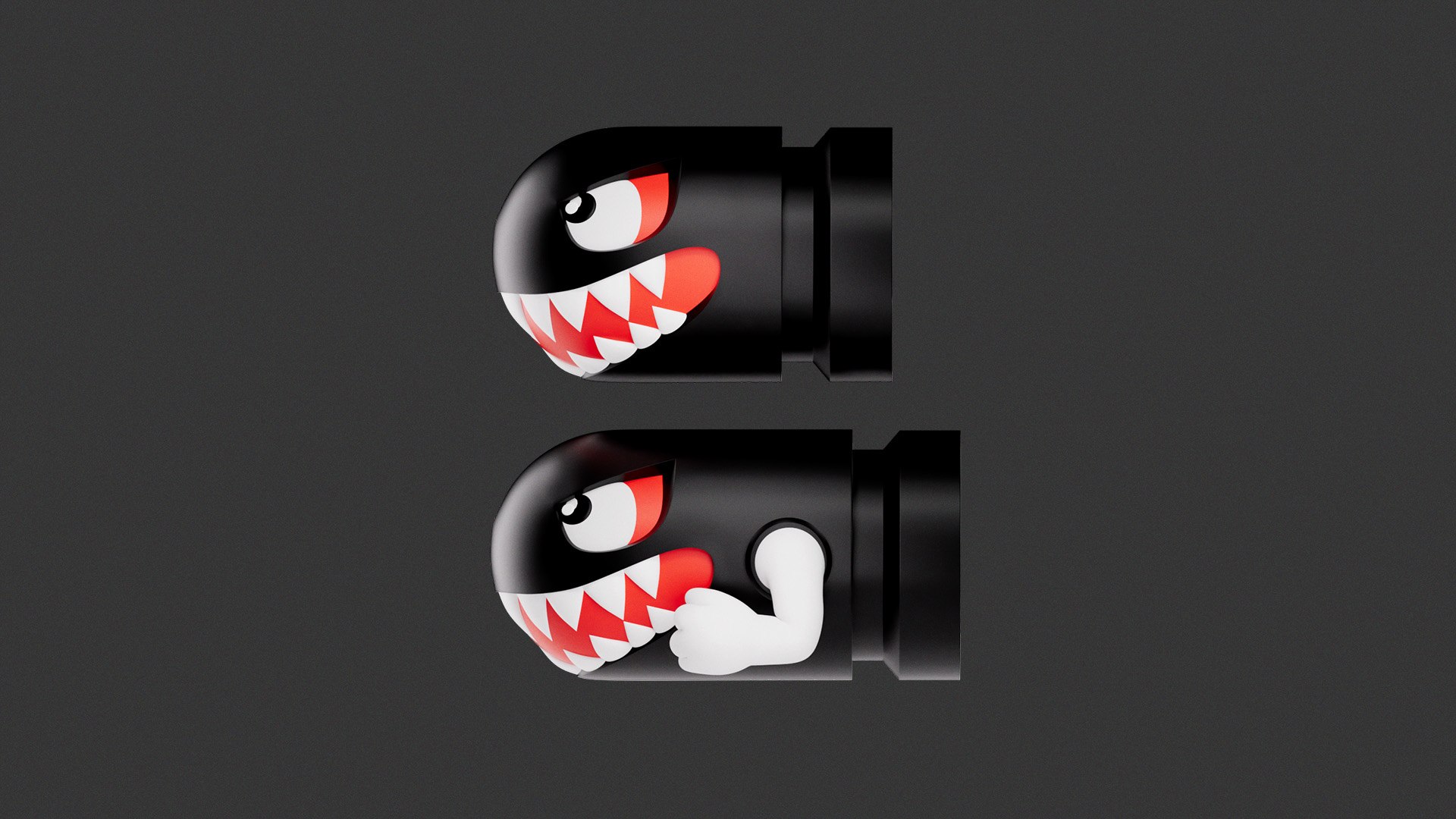 Bullet Bill 3D Model - TurboSquid 2192844