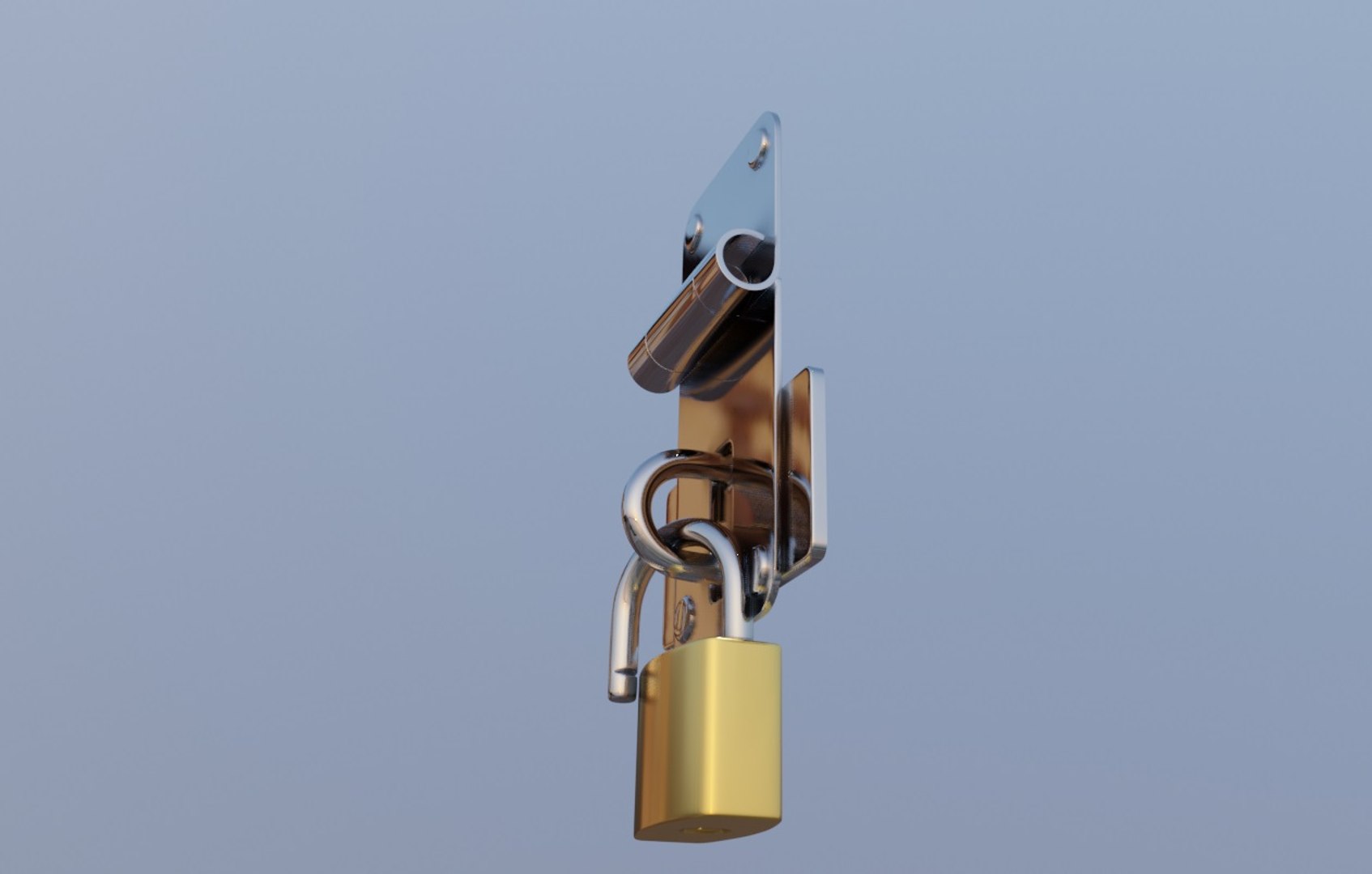 3D Model Padlock Lock - TurboSquid 1429731