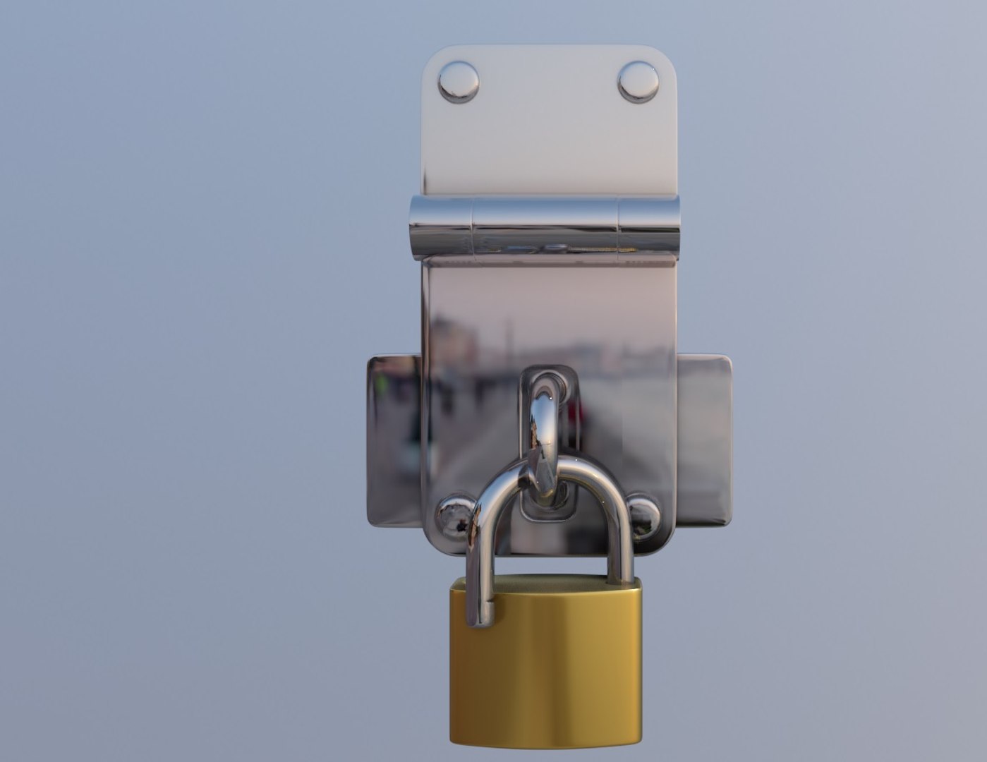 3D Model Padlock Lock - TurboSquid 1429731