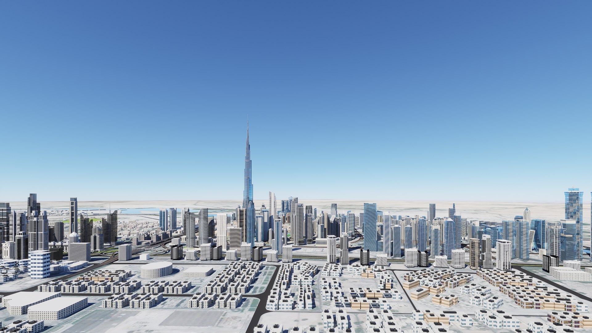 3D Dubai 3D Model Model - TurboSquid 2161128