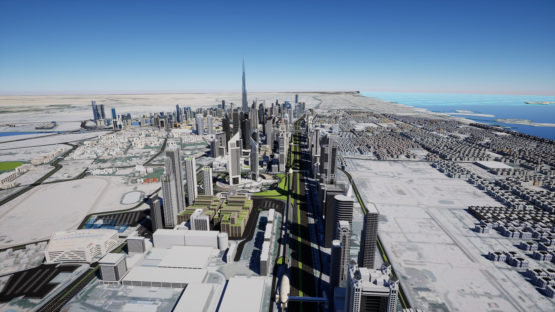 3D Dubai 3D Model Model - TurboSquid 2161128