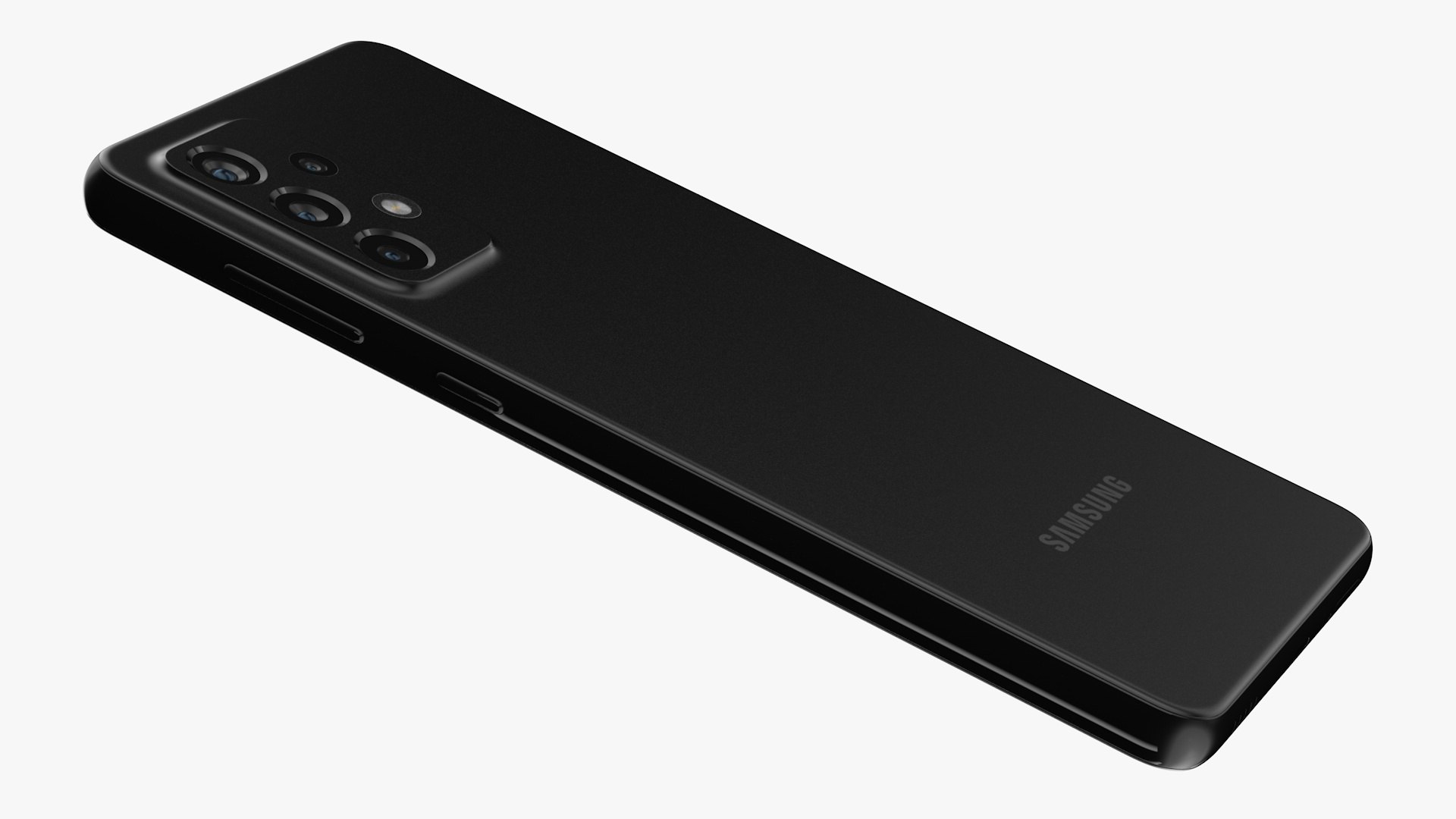 3D Samsung Galaxy A33 Black Model - TurboSquid 1825079