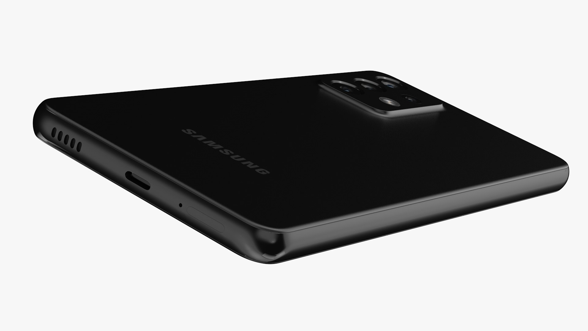 3D Samsung Galaxy A33 Black Model - TurboSquid 1825079