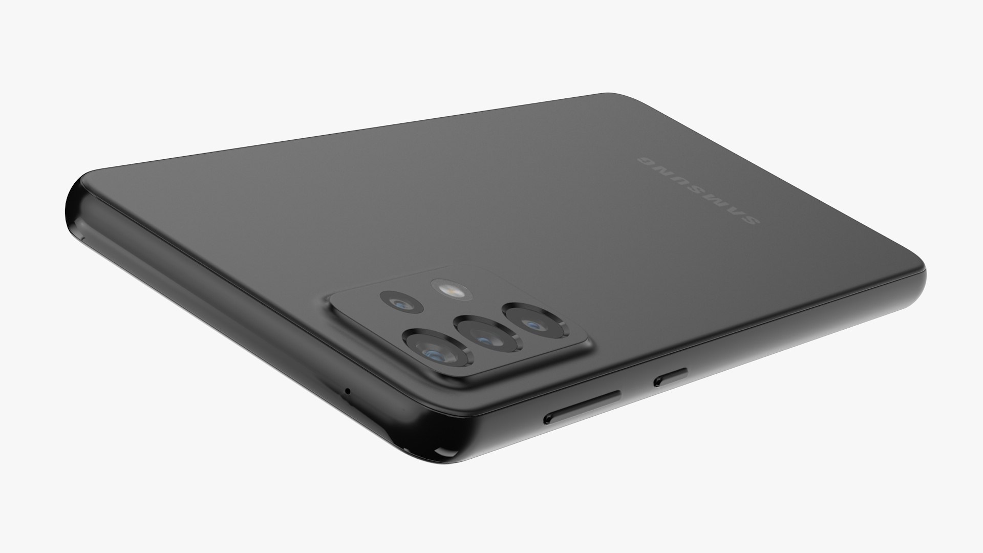 3D Samsung Galaxy A33 Black Model - TurboSquid 1825079