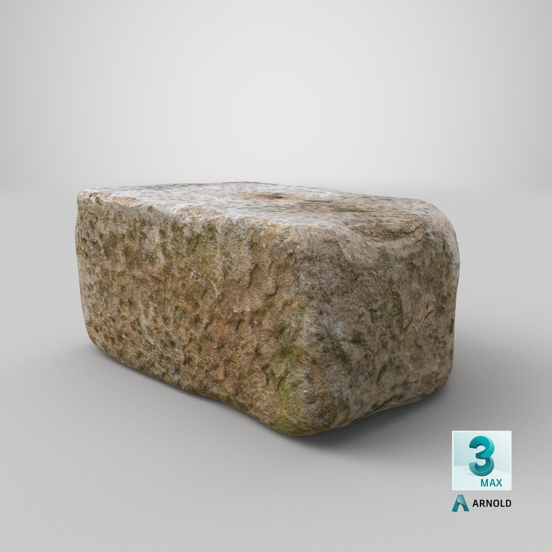 Stone Block 01 3D model - TurboSquid 2066564