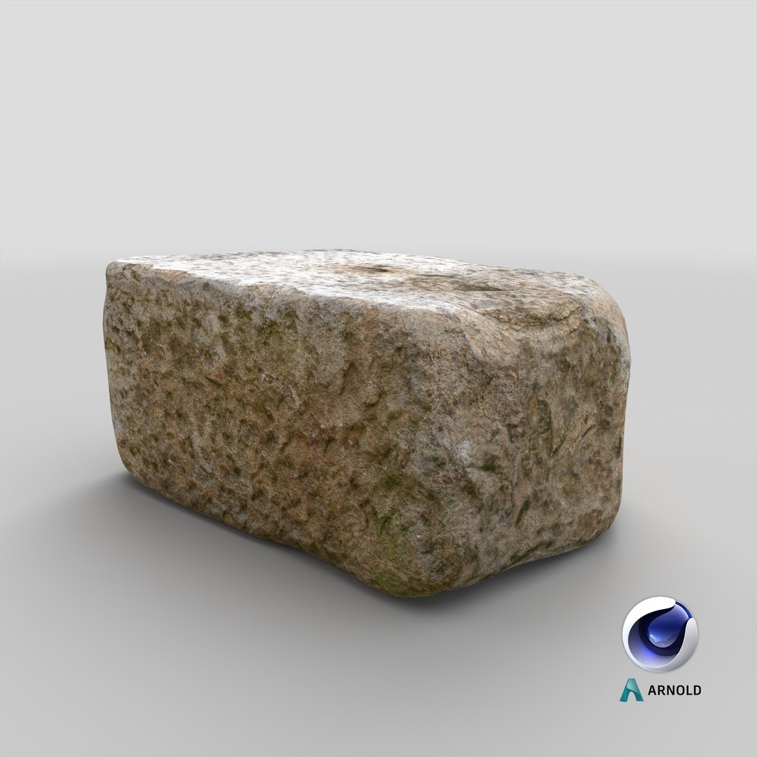 Stone Block 01 3D model - TurboSquid 2066564