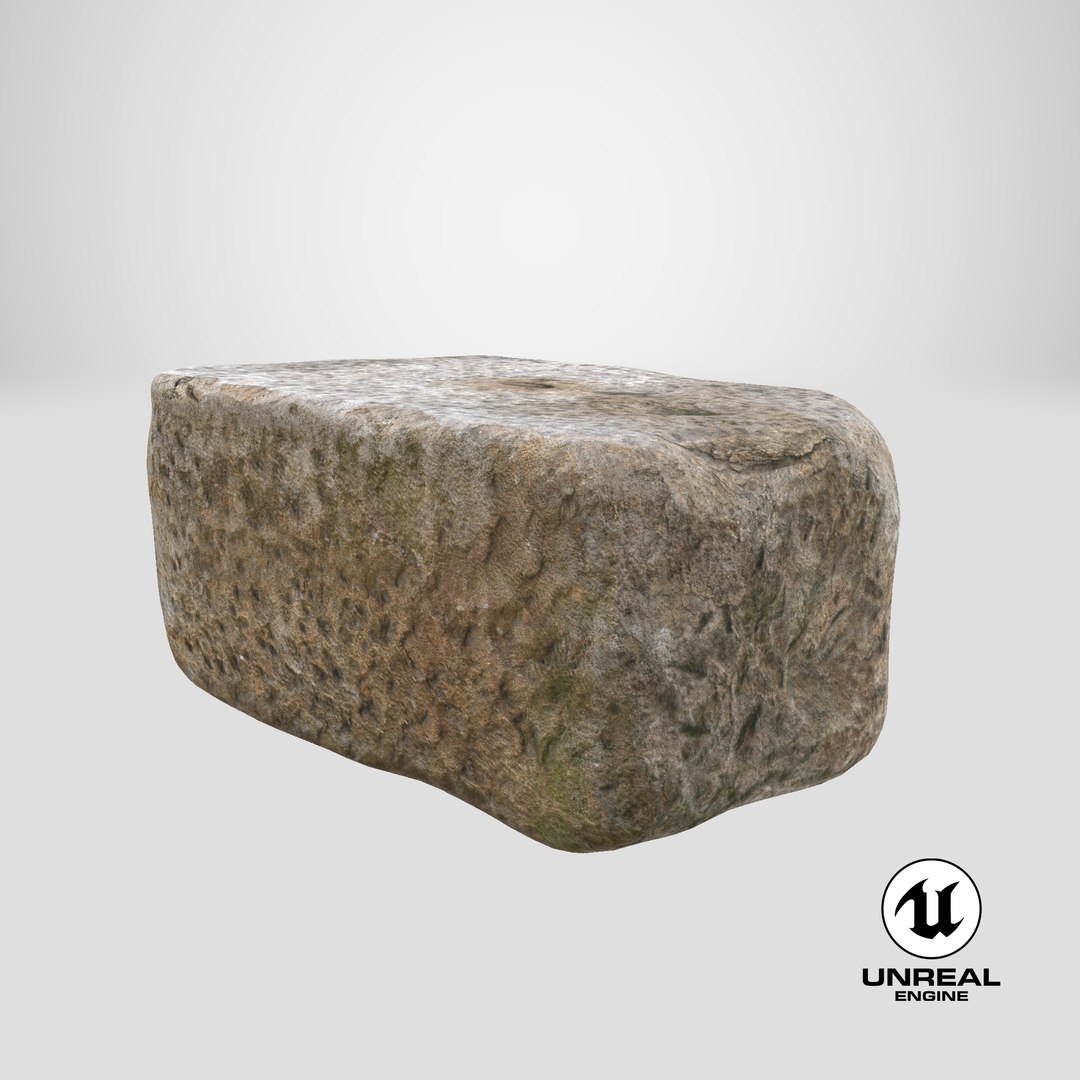 Stone Block 01 3D model - TurboSquid 2066564