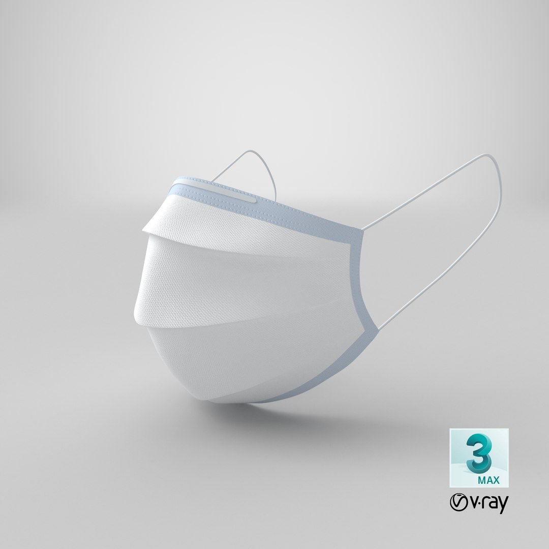 Medical mask 3D model - TurboSquid 1558900