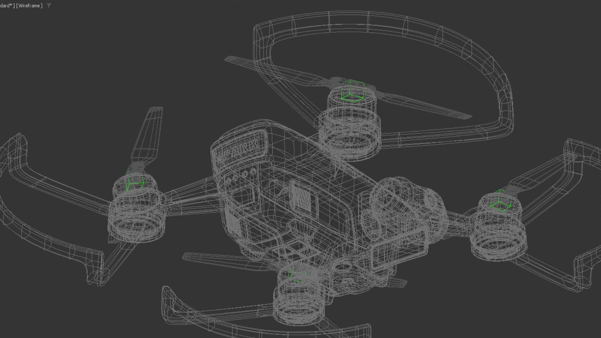 3D Spark Drone 3d Model Unity Hdrp - TurboSquid 2210353