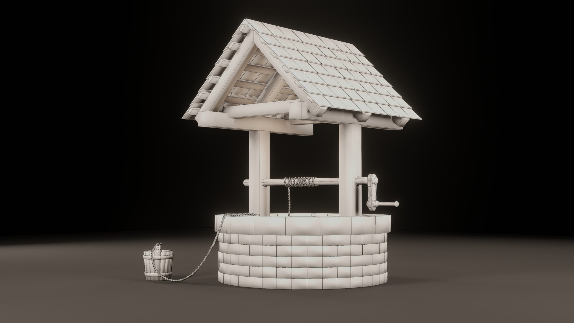 Low Poly Well 3D model - TurboSquid 1890672