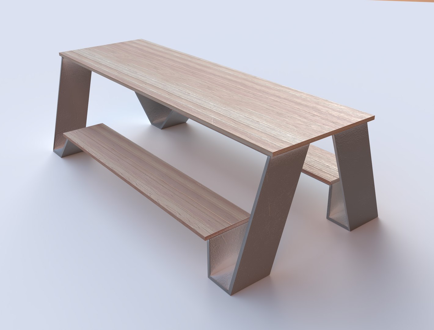 Bench 3D Model - TurboSquid 1416193