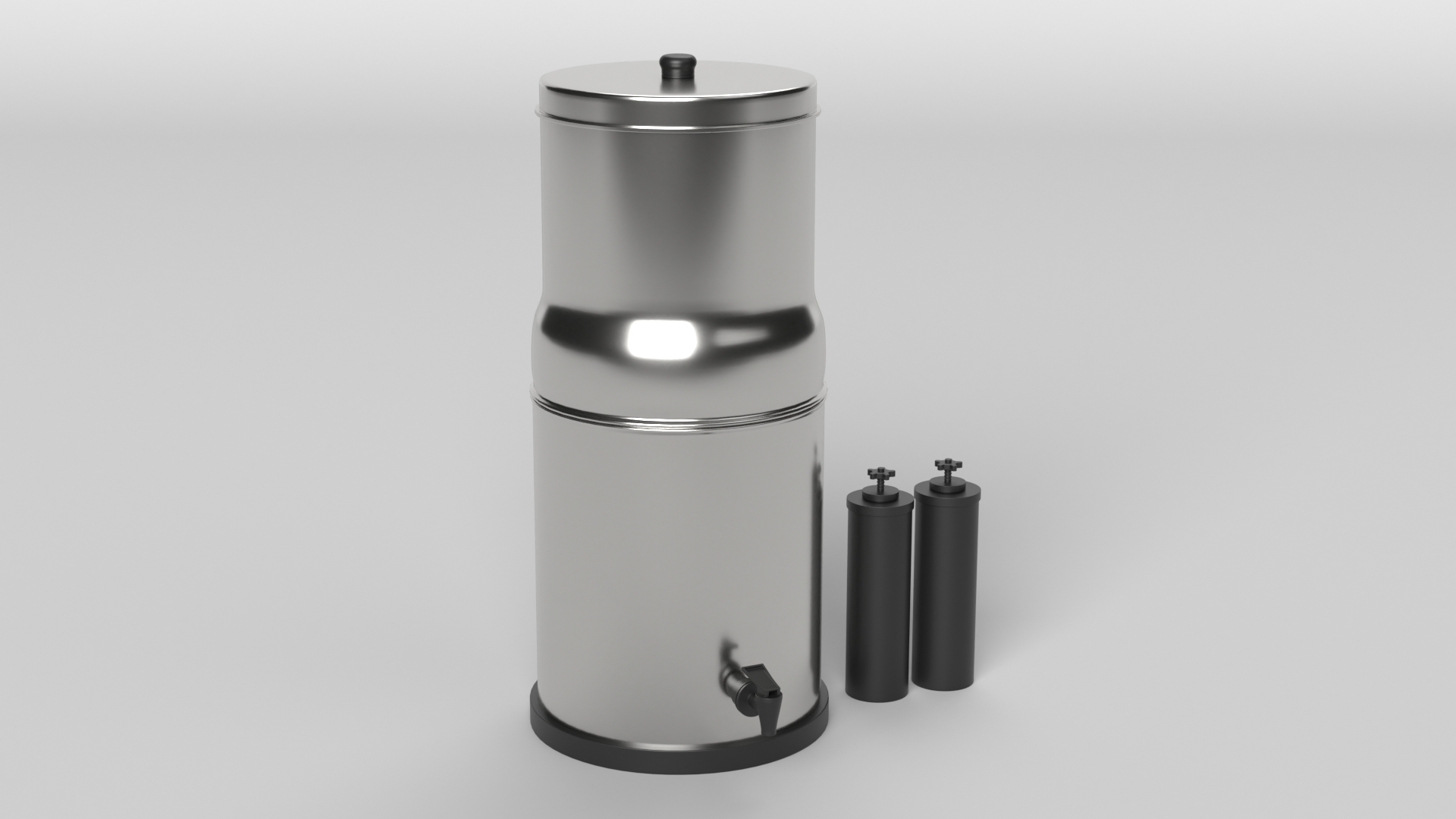 3D Water Filter System Model - TurboSquid 2087714