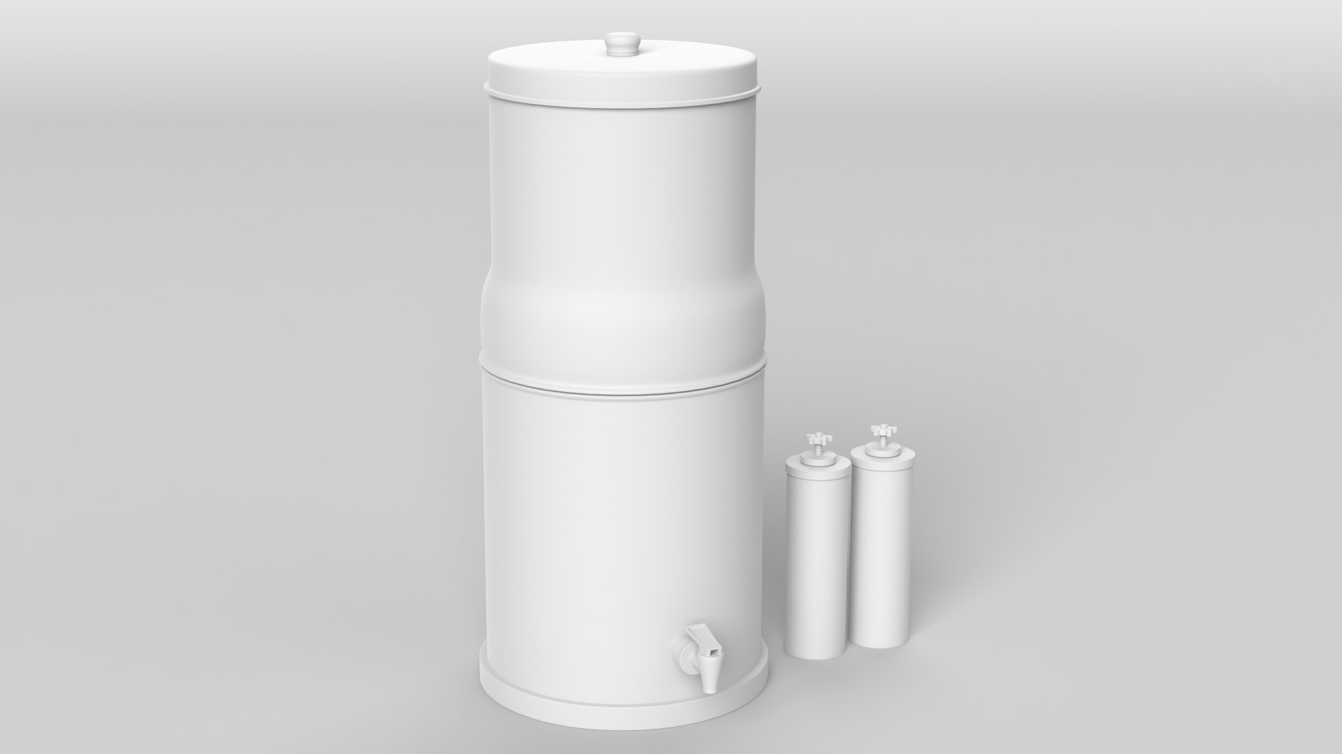 3D Water Filter System Model - TurboSquid 2087714