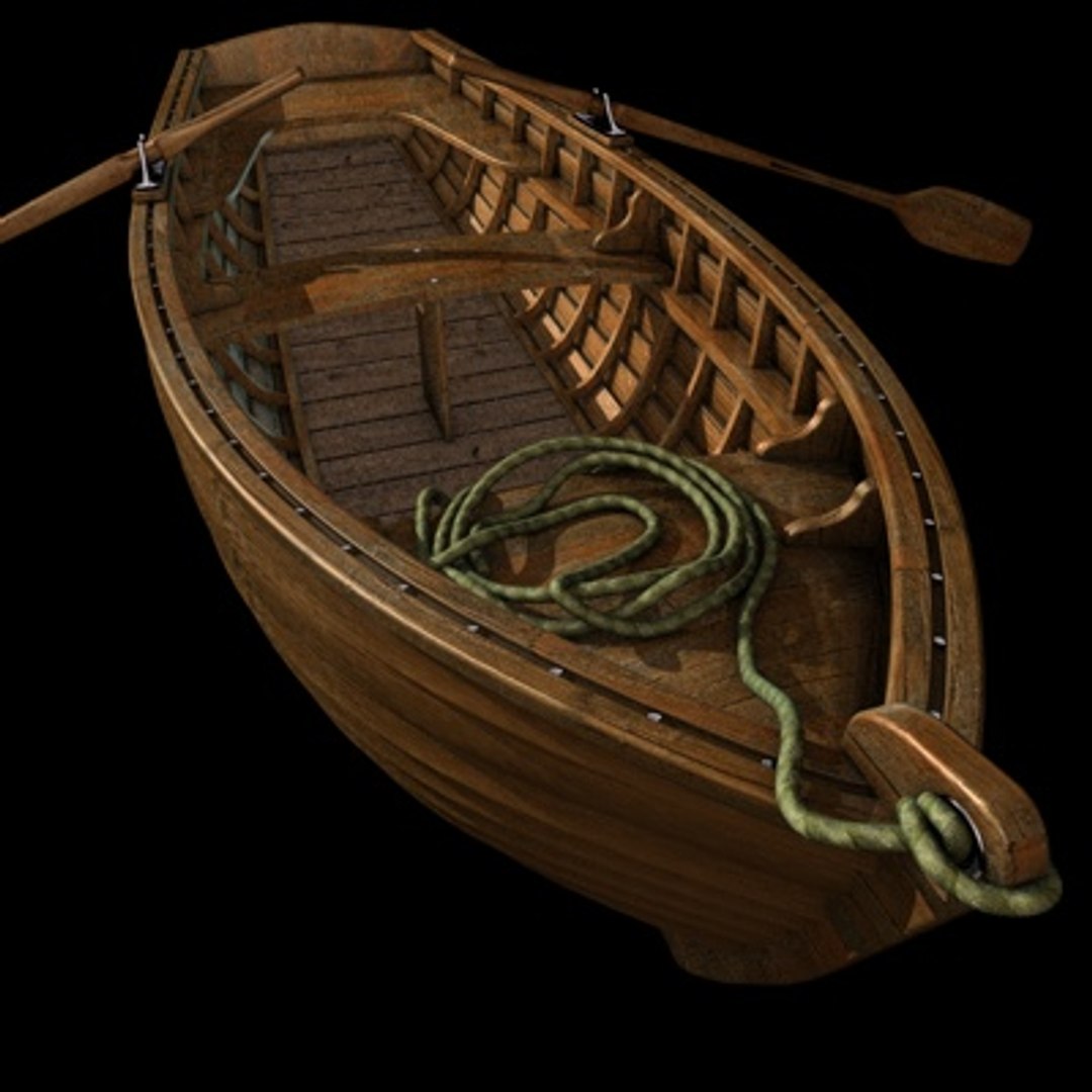 Ruderboot Boat 3d Model