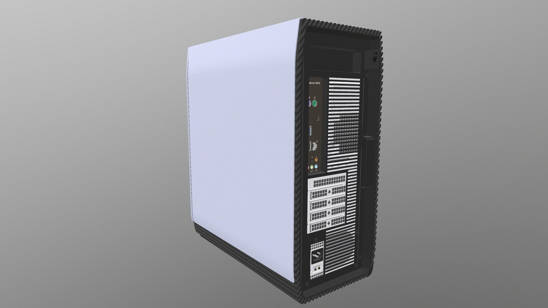 Dell CPU Machine 3D - TurboSquid 1963397
