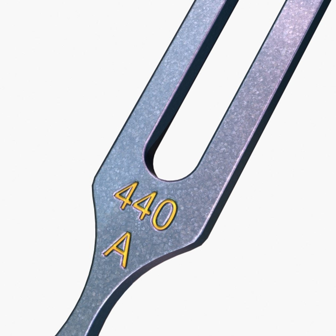 3ds max tuning fork