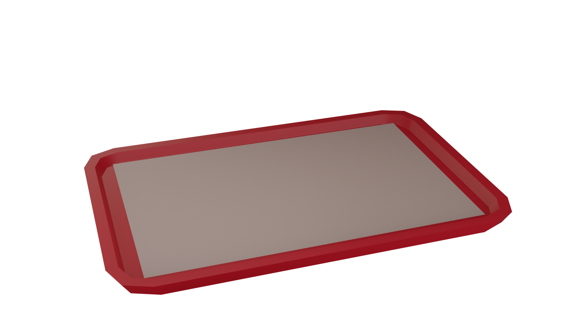 Low Poly Food Tray 3D Model - TurboSquid 1893257