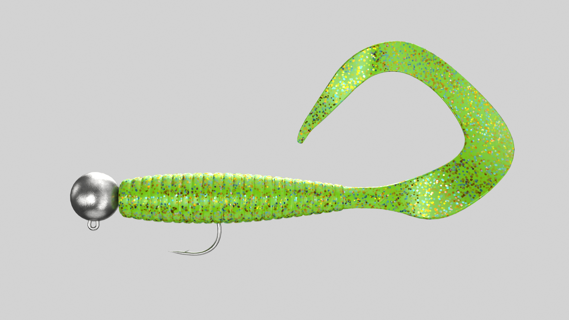 Curly Tail Fishing Lure 06 3D Model - TurboSquid 1981696