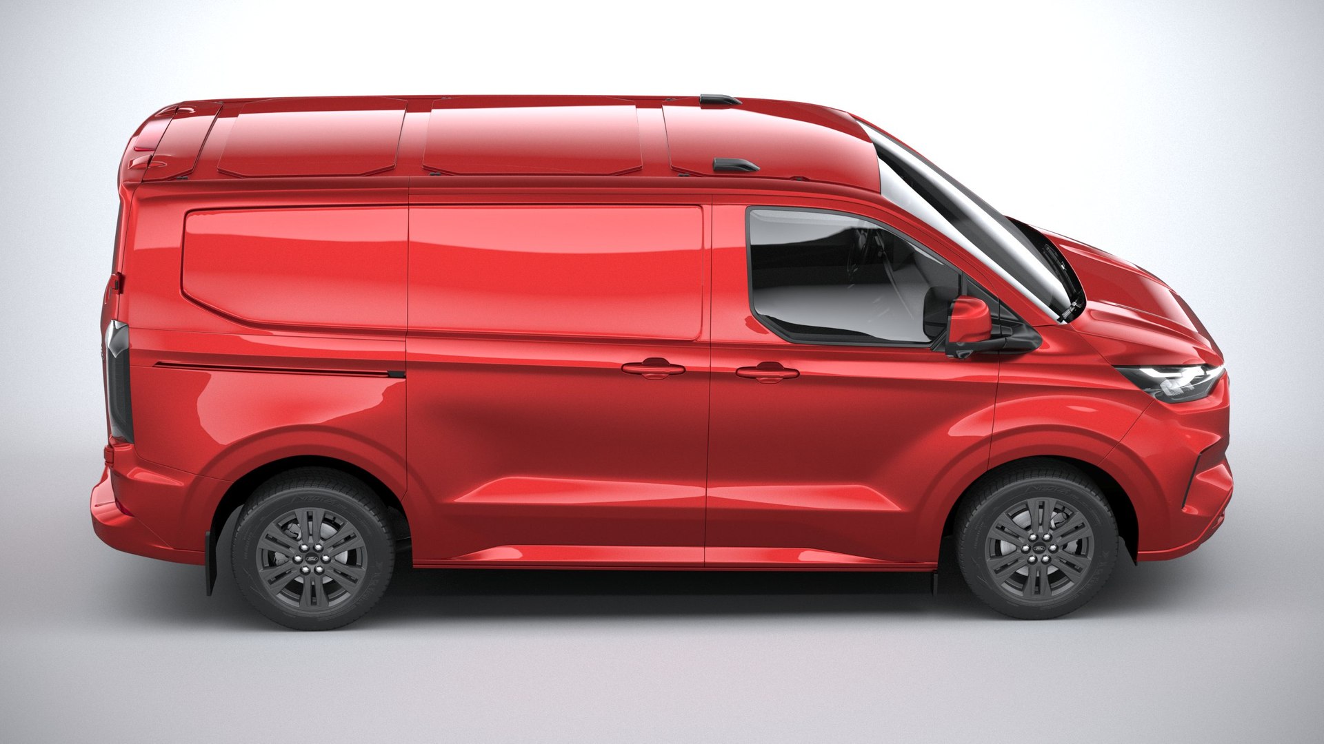 3D Model Ford Transit Custom Base 2024 - TurboSquid 2174797