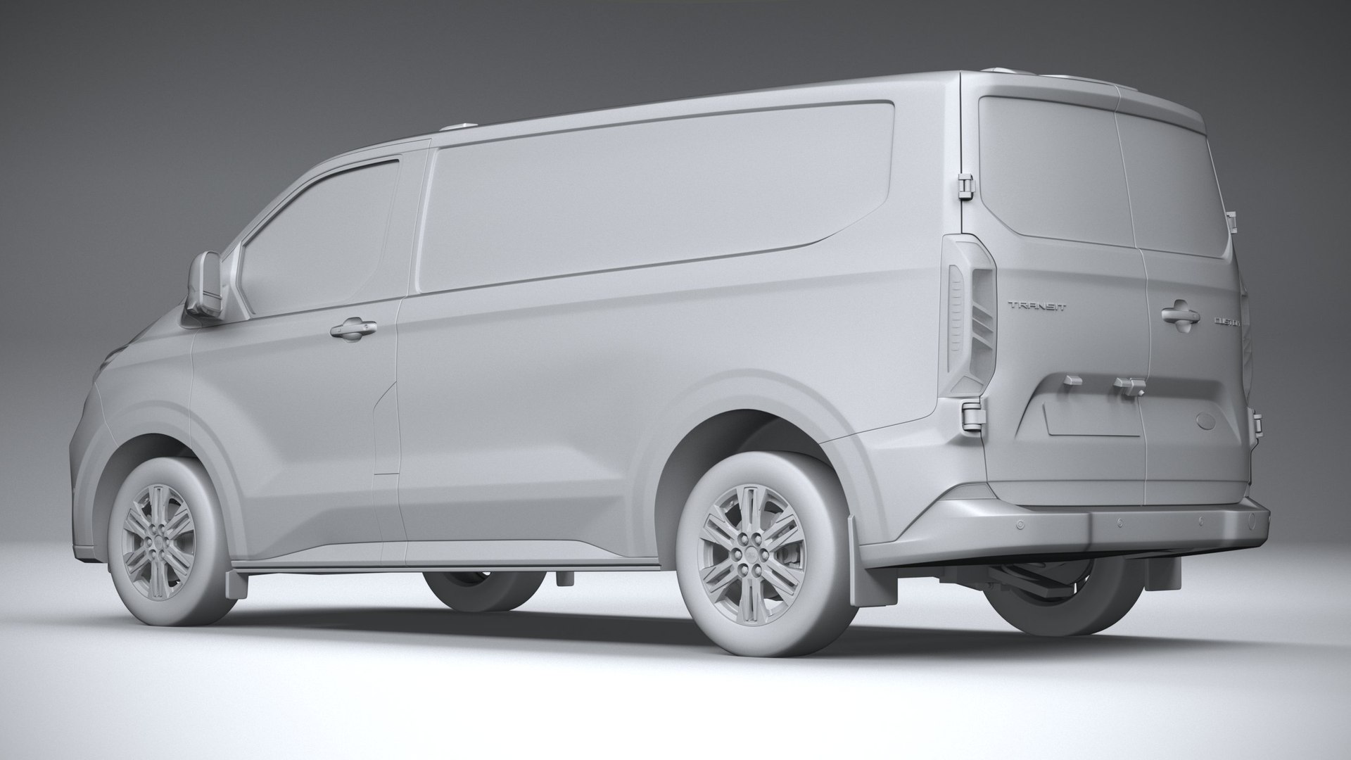 3D model Ford Transit Custom base 2024 - TurboSquid 2174797