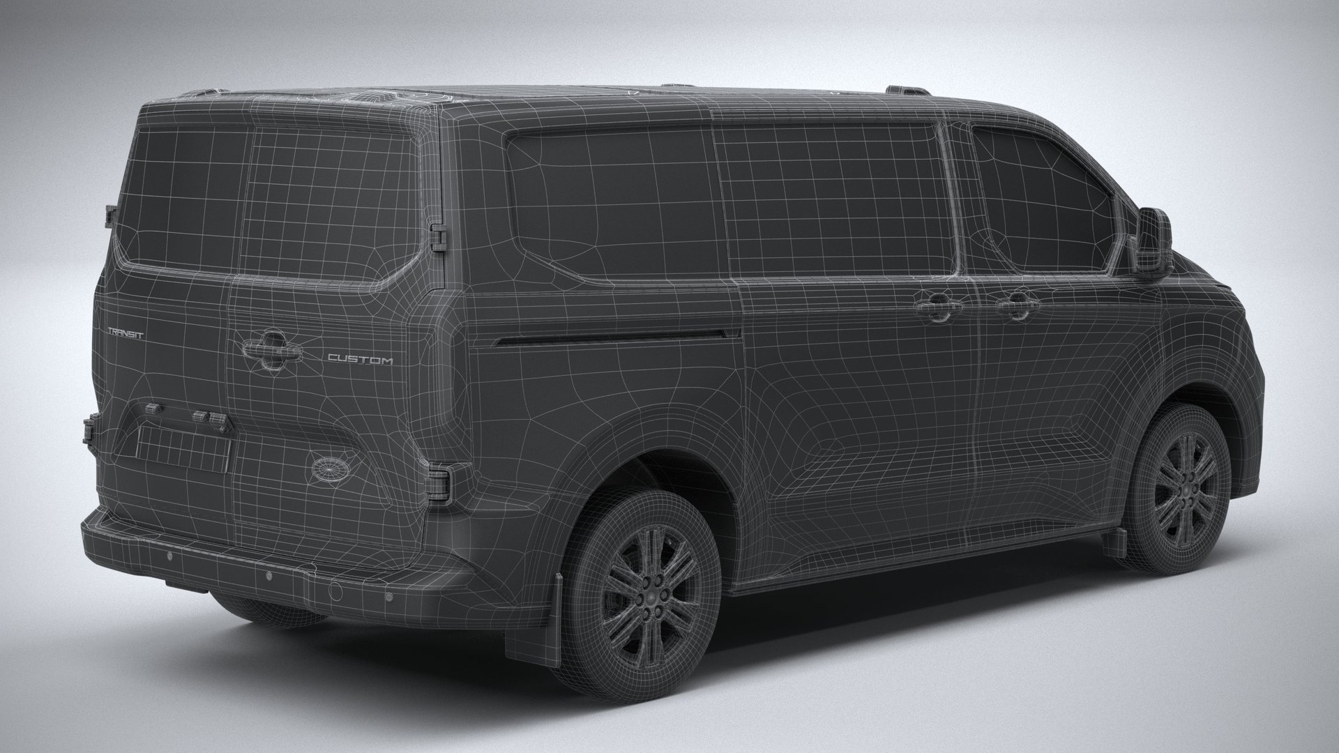 3D model Ford Transit Custom base 2024 - TurboSquid 2174797