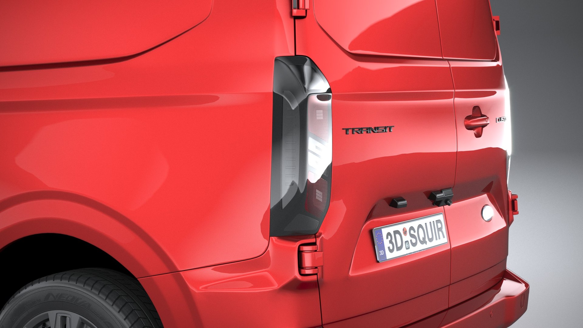 3D Model Ford Transit Custom Base 2024 - TurboSquid 2174797