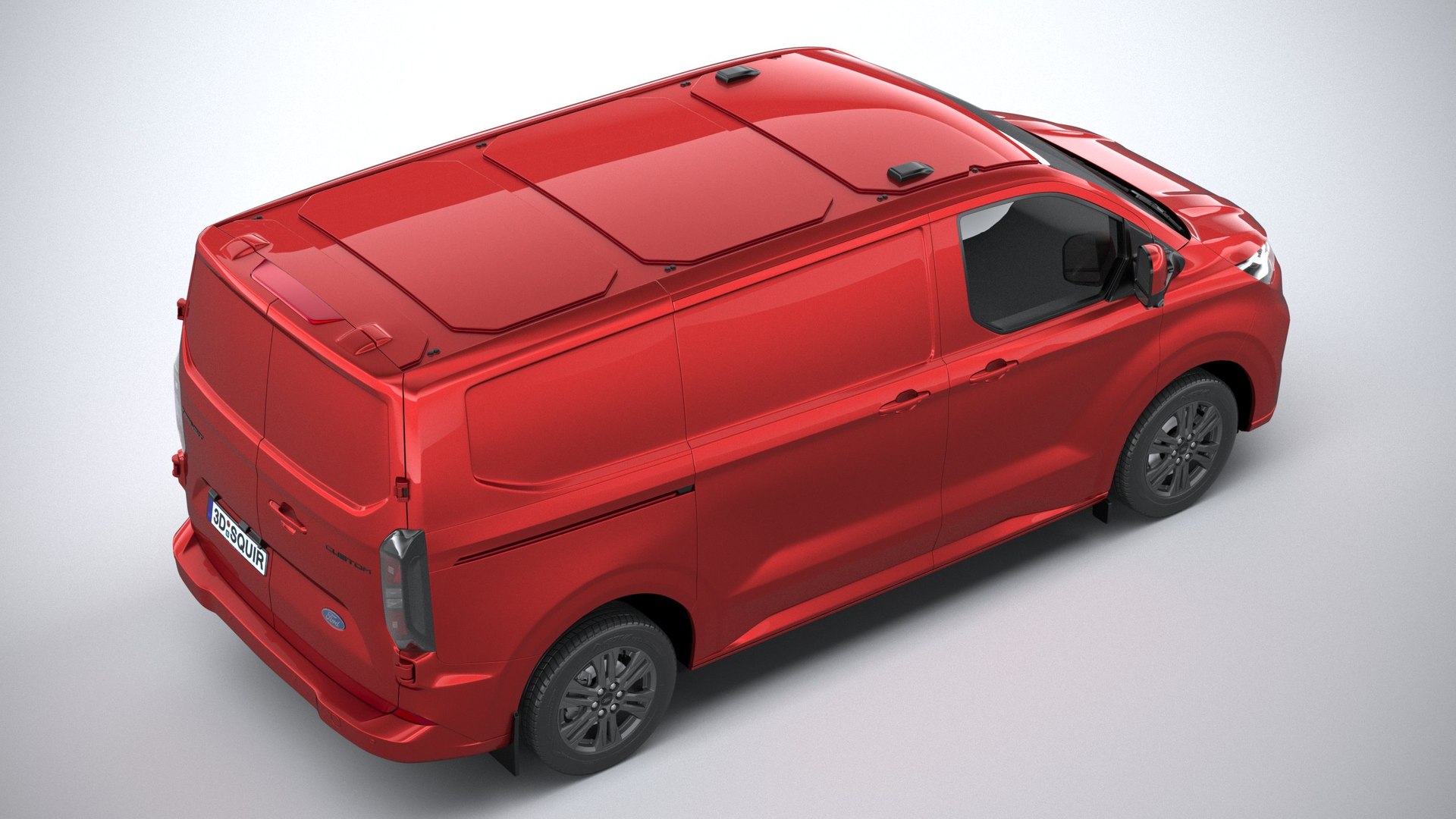 3D Model Ford Transit Custom Base 2024 - TurboSquid 2174797