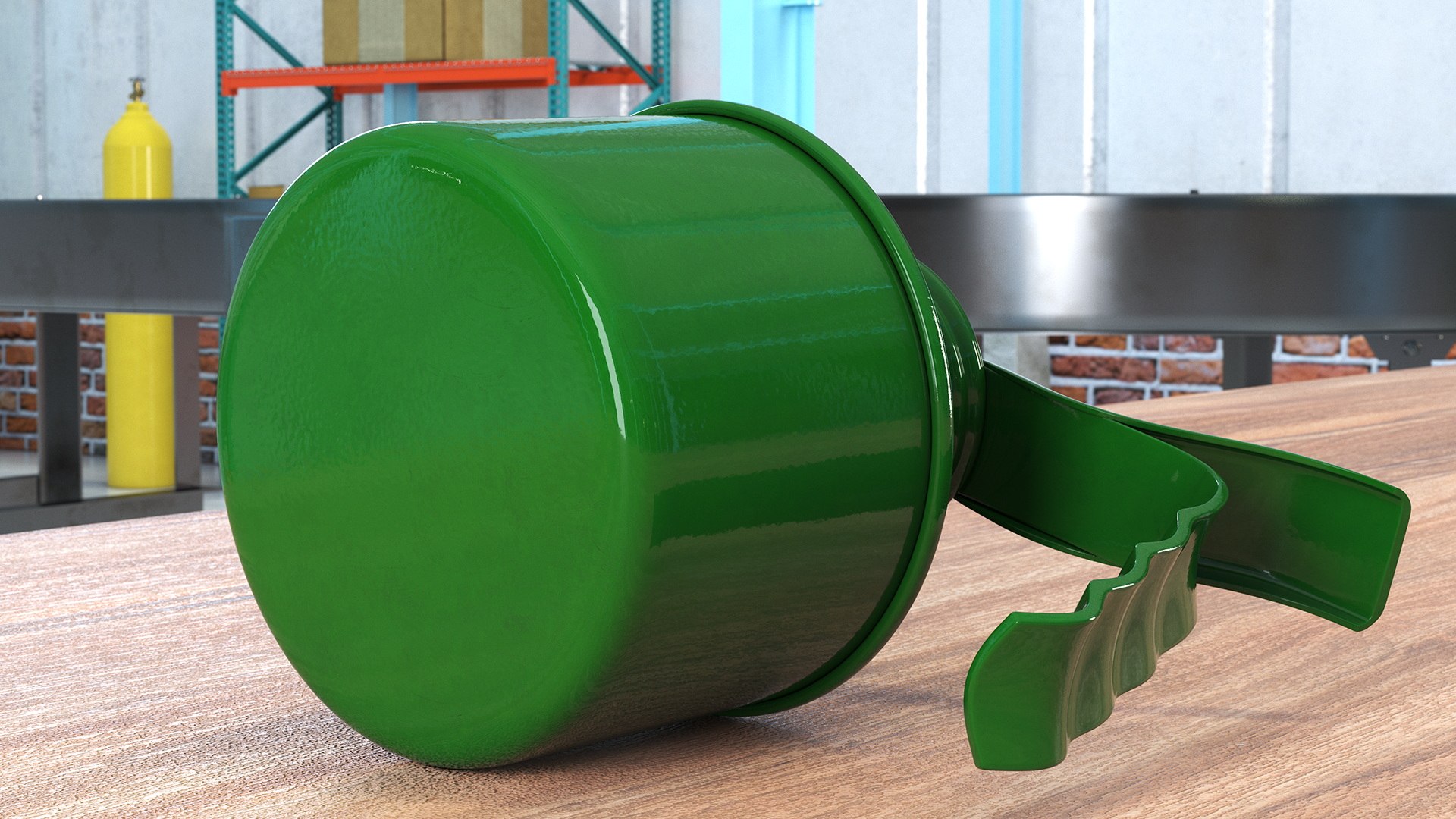 High Pressure Metal Oiler Green 3D - TurboSquid 2149901