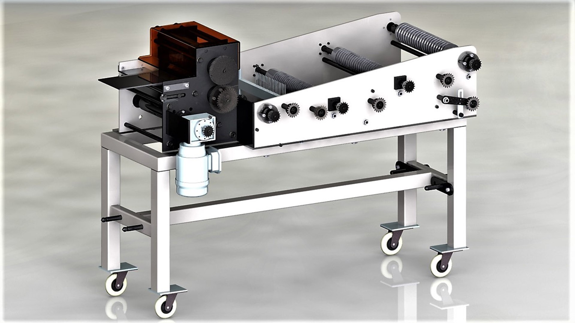 Line salted sticks machines 3D model - TurboSquid 1310243