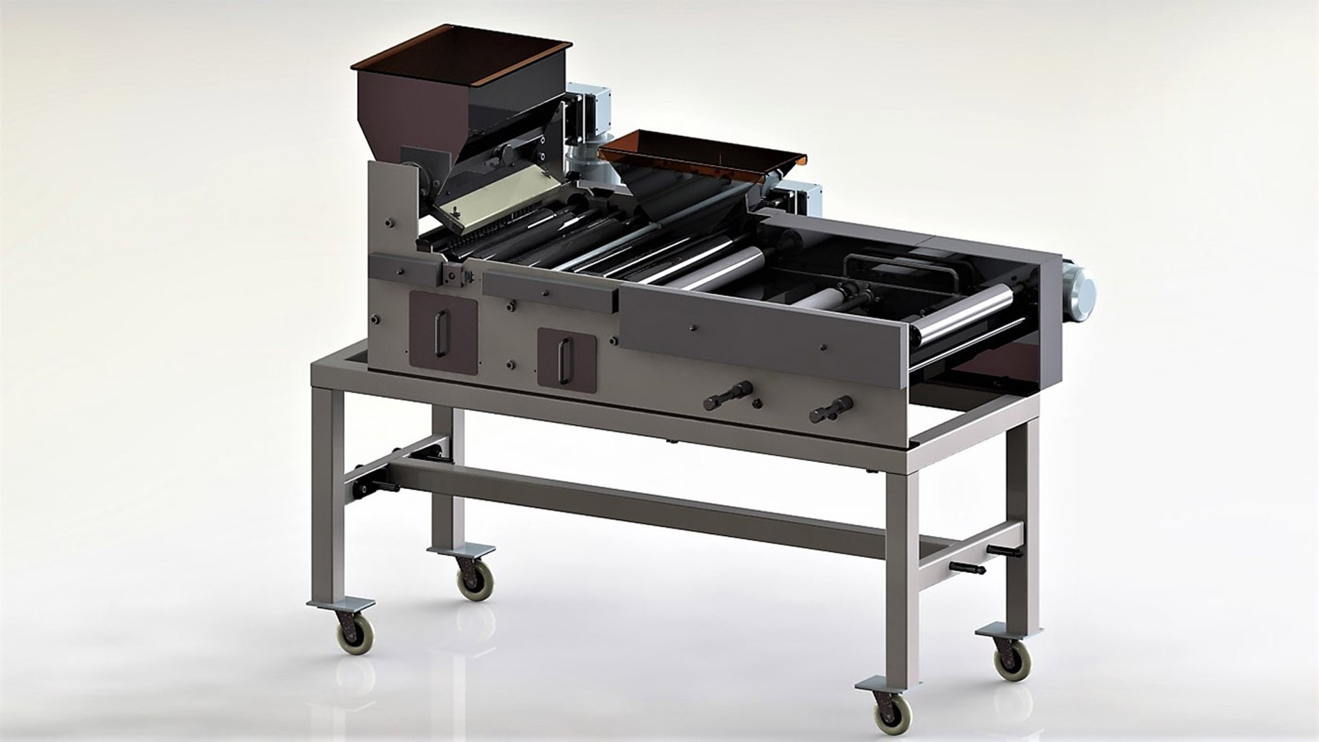 Line Salted Sticks Machines 3D Model - TurboSquid 1310243