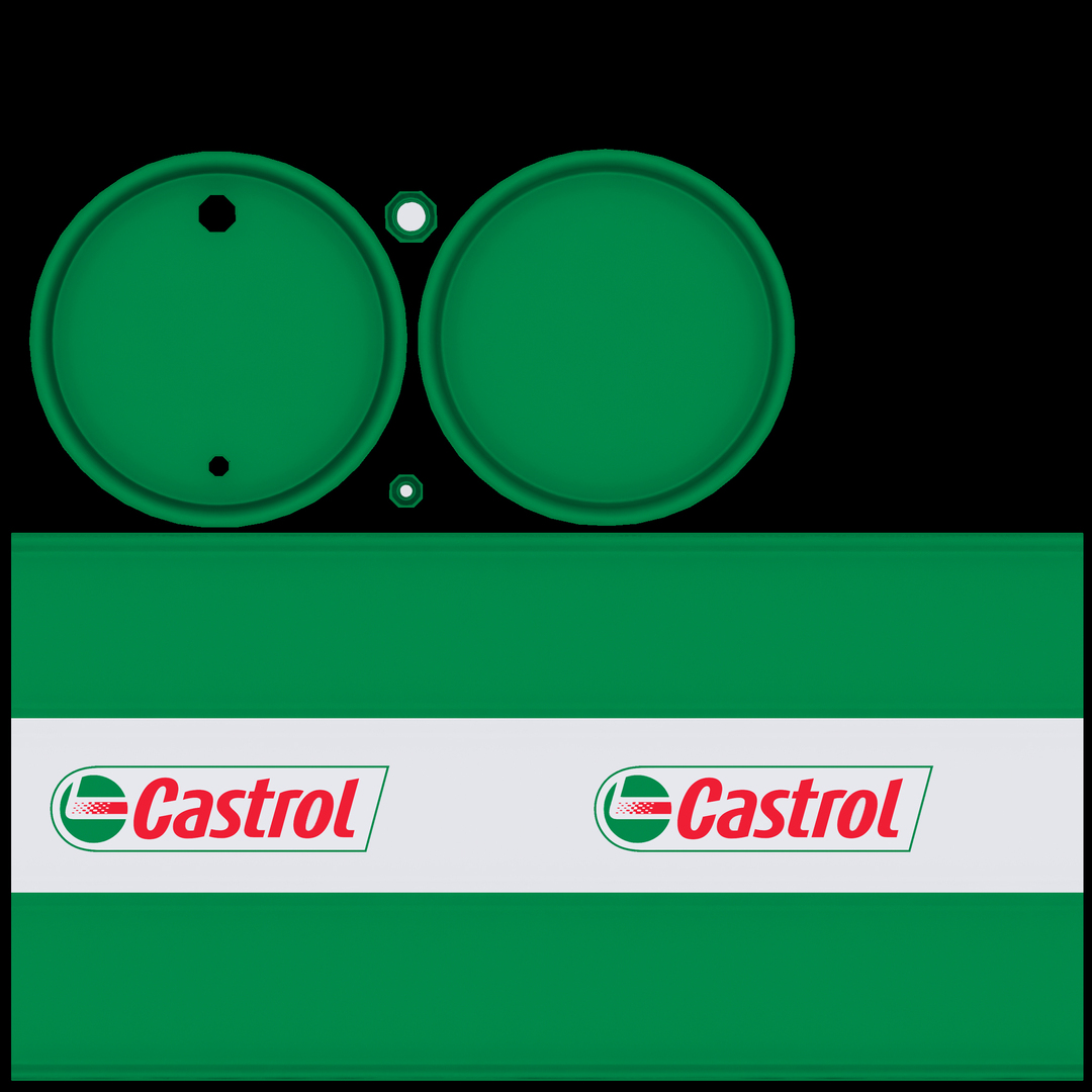 barrel castrol 3d max