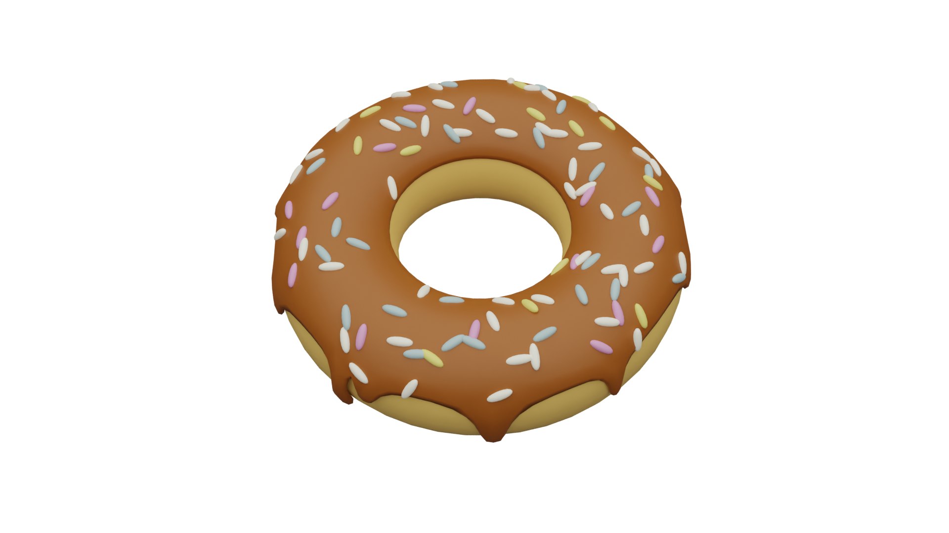 Doughnut 3D Model - TurboSquid 1997776