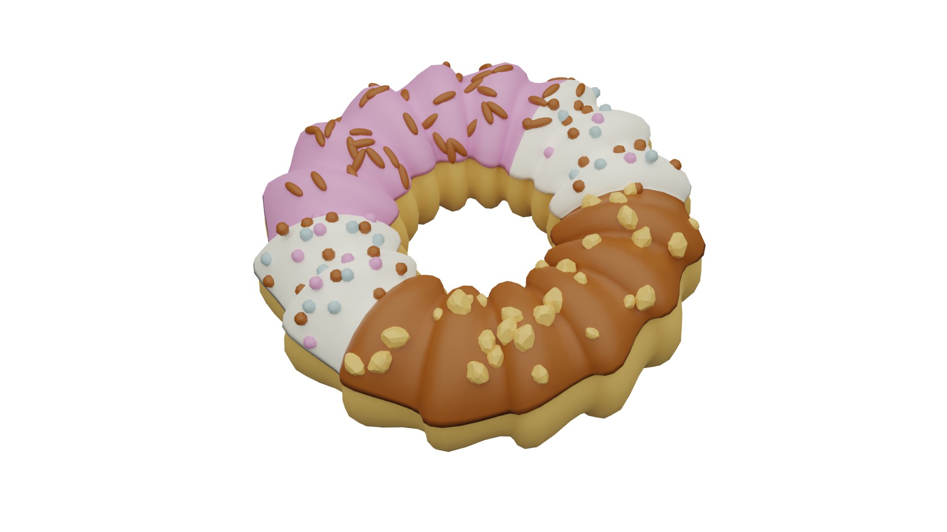 Doughnut 3D Model - TurboSquid 1997776