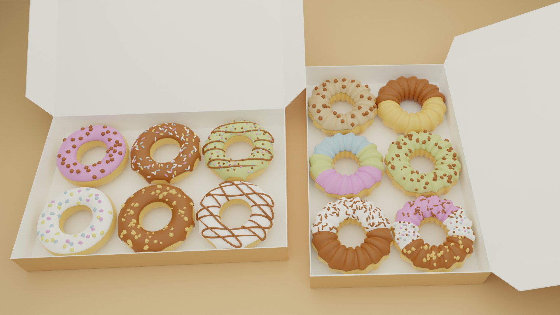 Doughnut 3D Model - TurboSquid 1997776