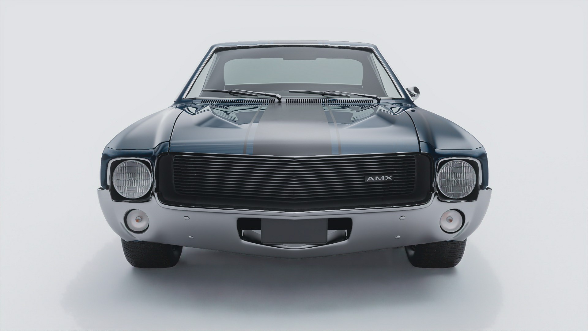 3D 1968 AMC AMX Model - TurboSquid 2108578