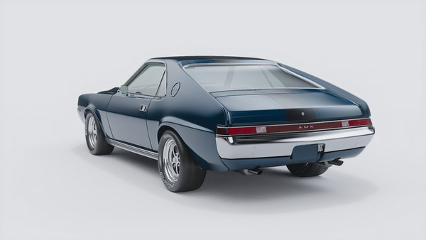 1968 AMC AMX3Dモデル - TurboSquid 2108578