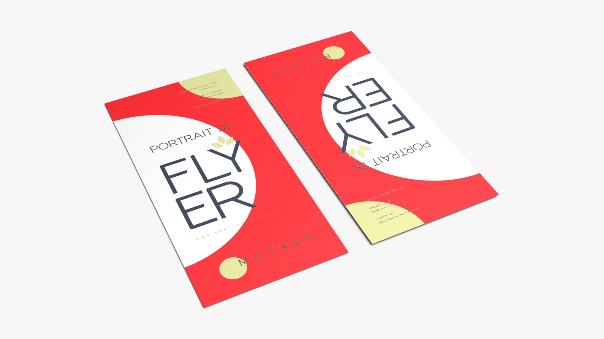 Flyer Design 3D - TurboSquid 1506598