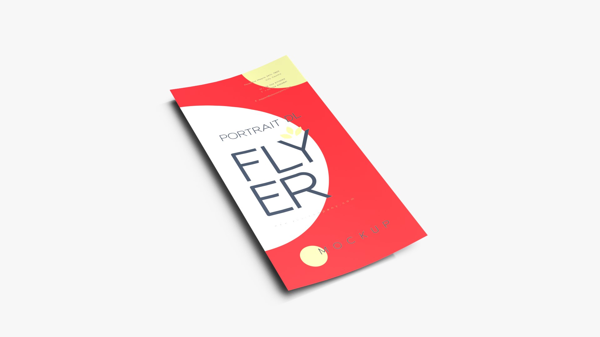 Flyer Design 3D - TurboSquid 1506598