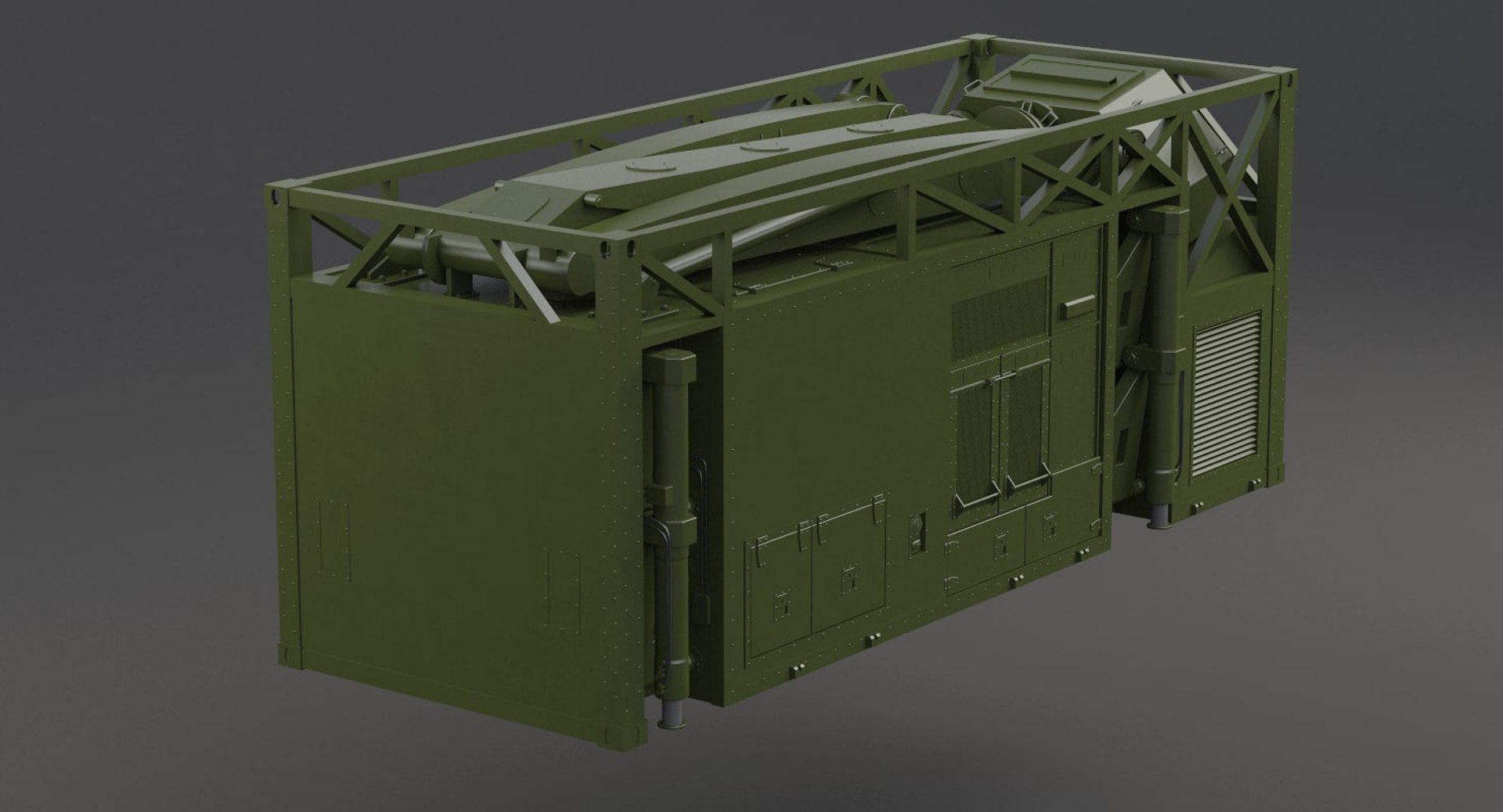 Giraffe Amb Radar 3d Max