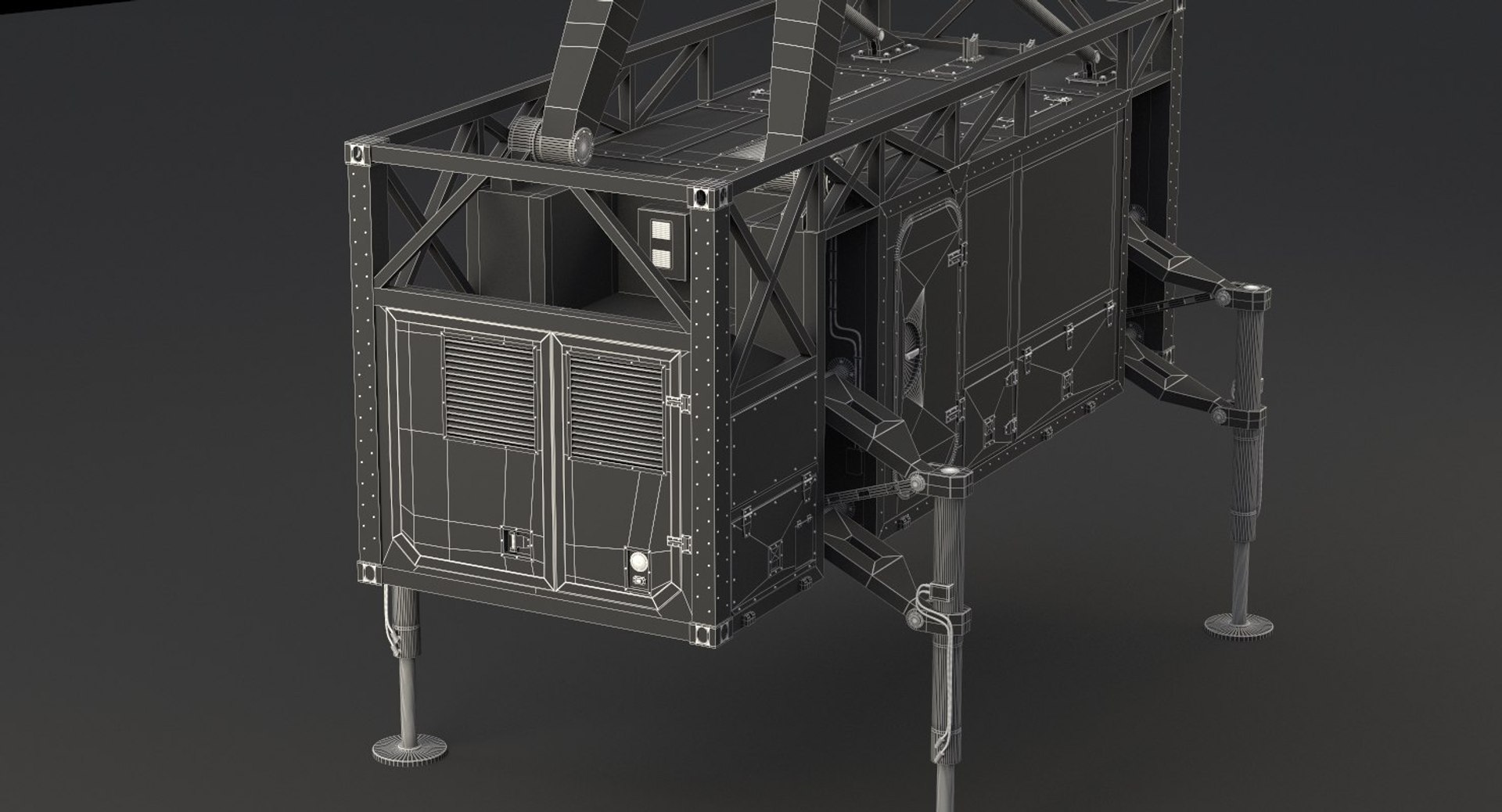 Giraffe Amb Radar 3d Max