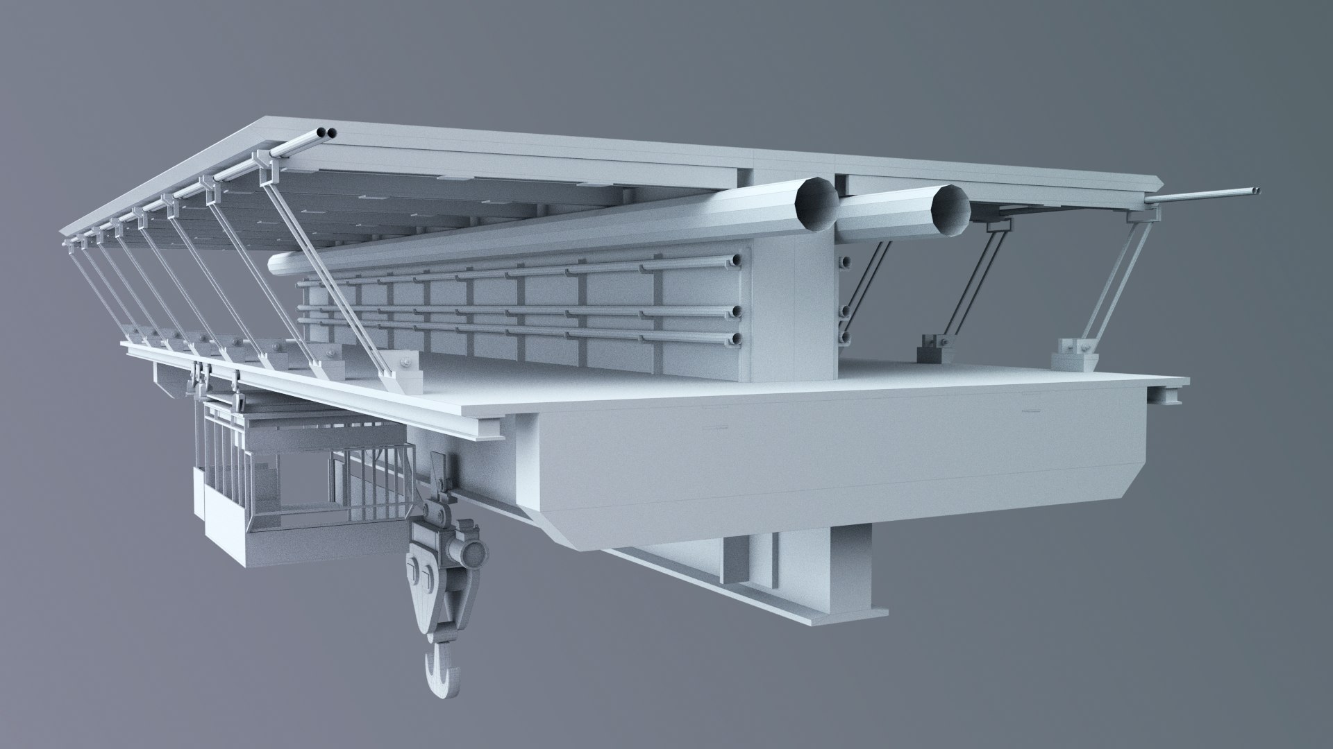 Industrial Kitbash Kit 3D - TurboSquid 1550331