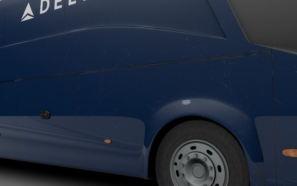 Shuttle bus delta 3D - TurboSquid 1683877