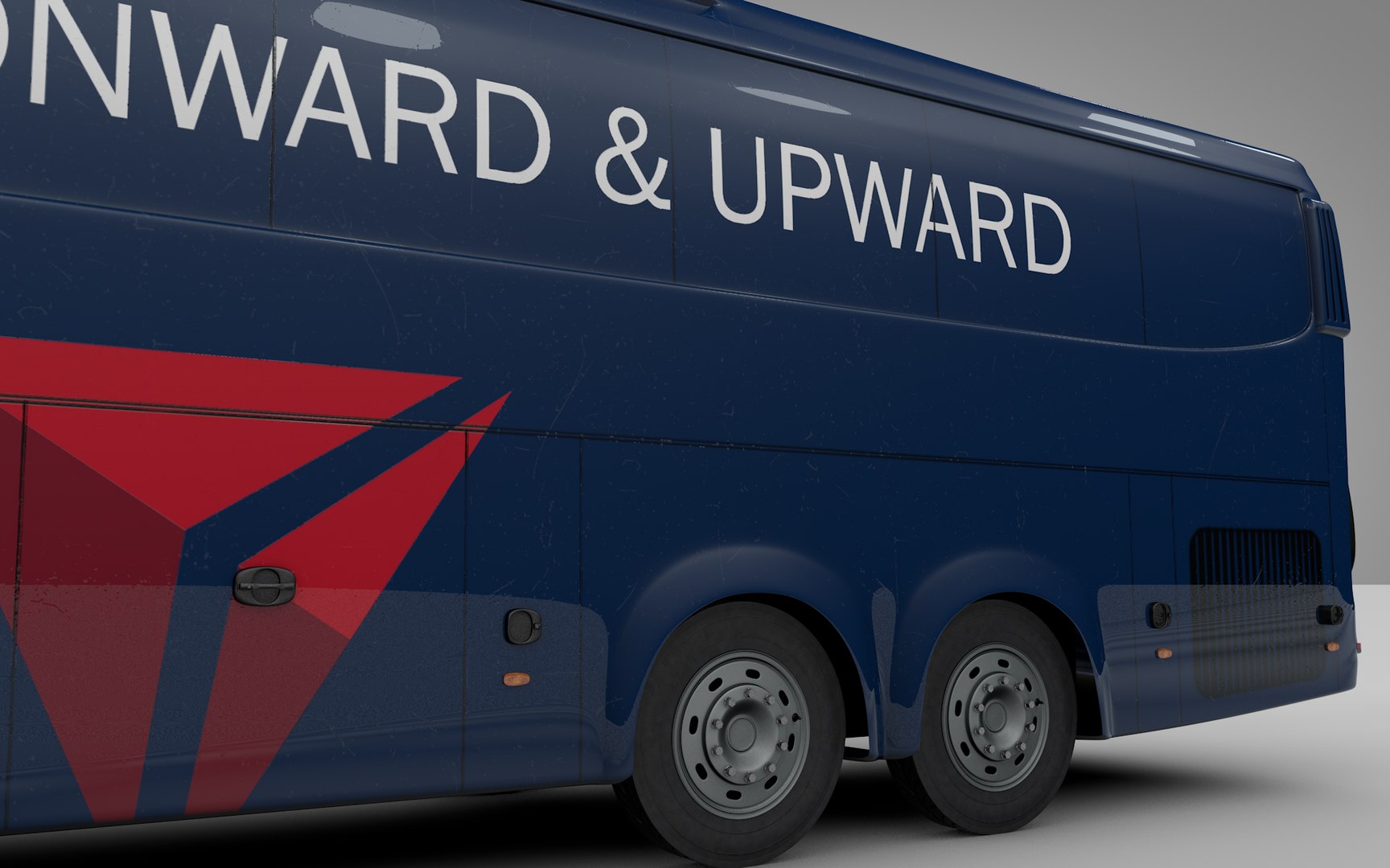 Shuttle Bus Delta 3D - TurboSquid 1683877