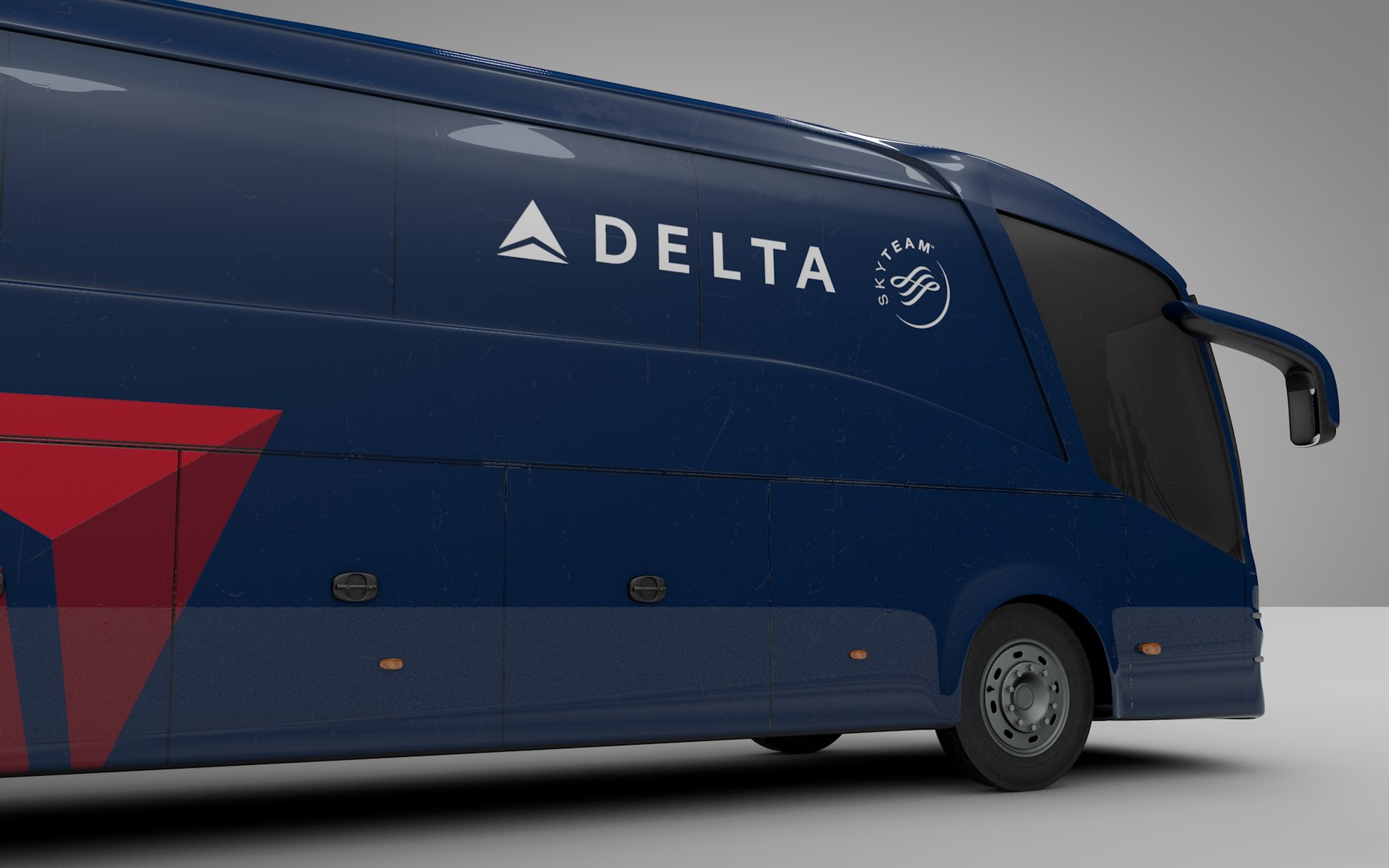 Shuttle Bus Delta 3D - TurboSquid 1683877