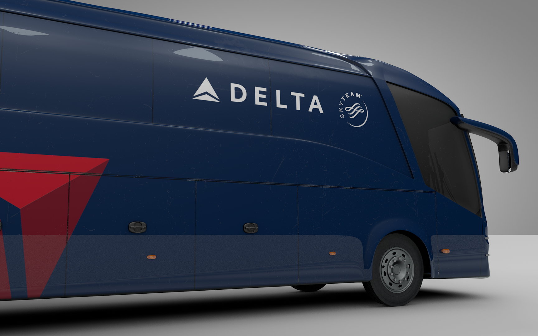 Shuttle bus delta 3D - TurboSquid 1683877
