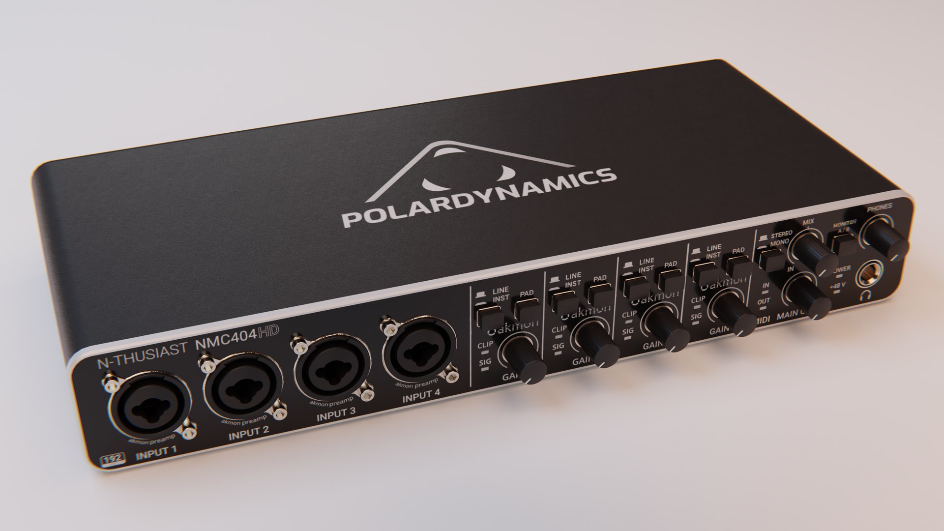 Audio Interface NMC404HD Model - TurboSquid 1951220