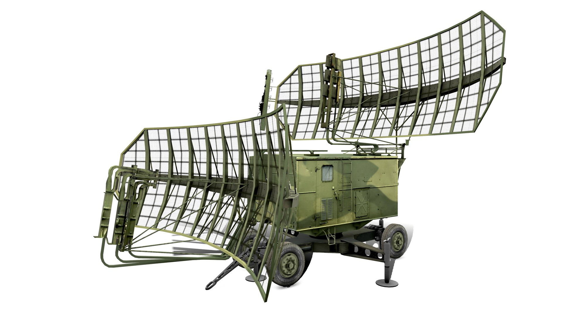 3D P35 BAR LOCK RADAR Model - TurboSquid 2000501